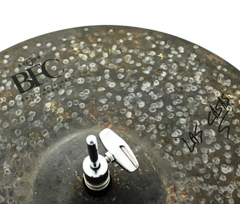 Kit de Pratos BFC Brazilian Finest Cymbals KIT5 Douglas Las Kit de Pratos BFC Brazilian Finest Cymbals KIT5 Douglas Las